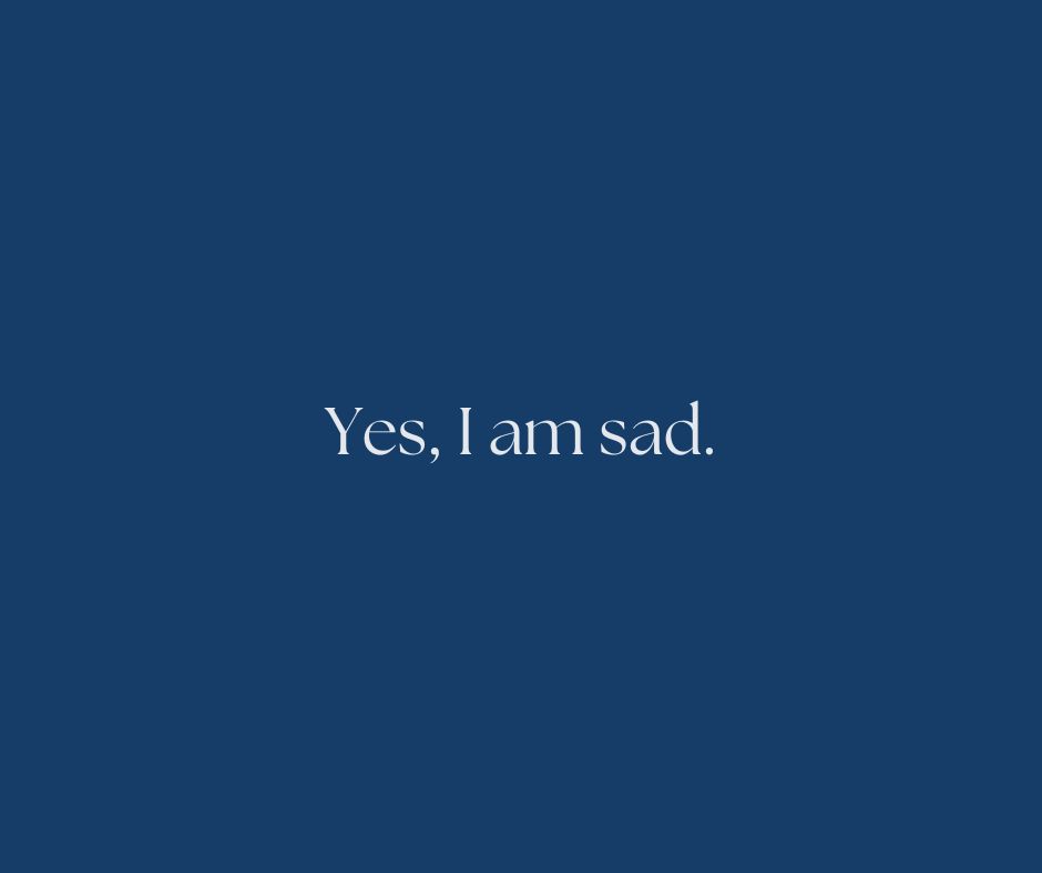 Yes, I am sad. – Shane Ash